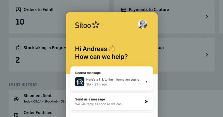 Contact Sitoo Support